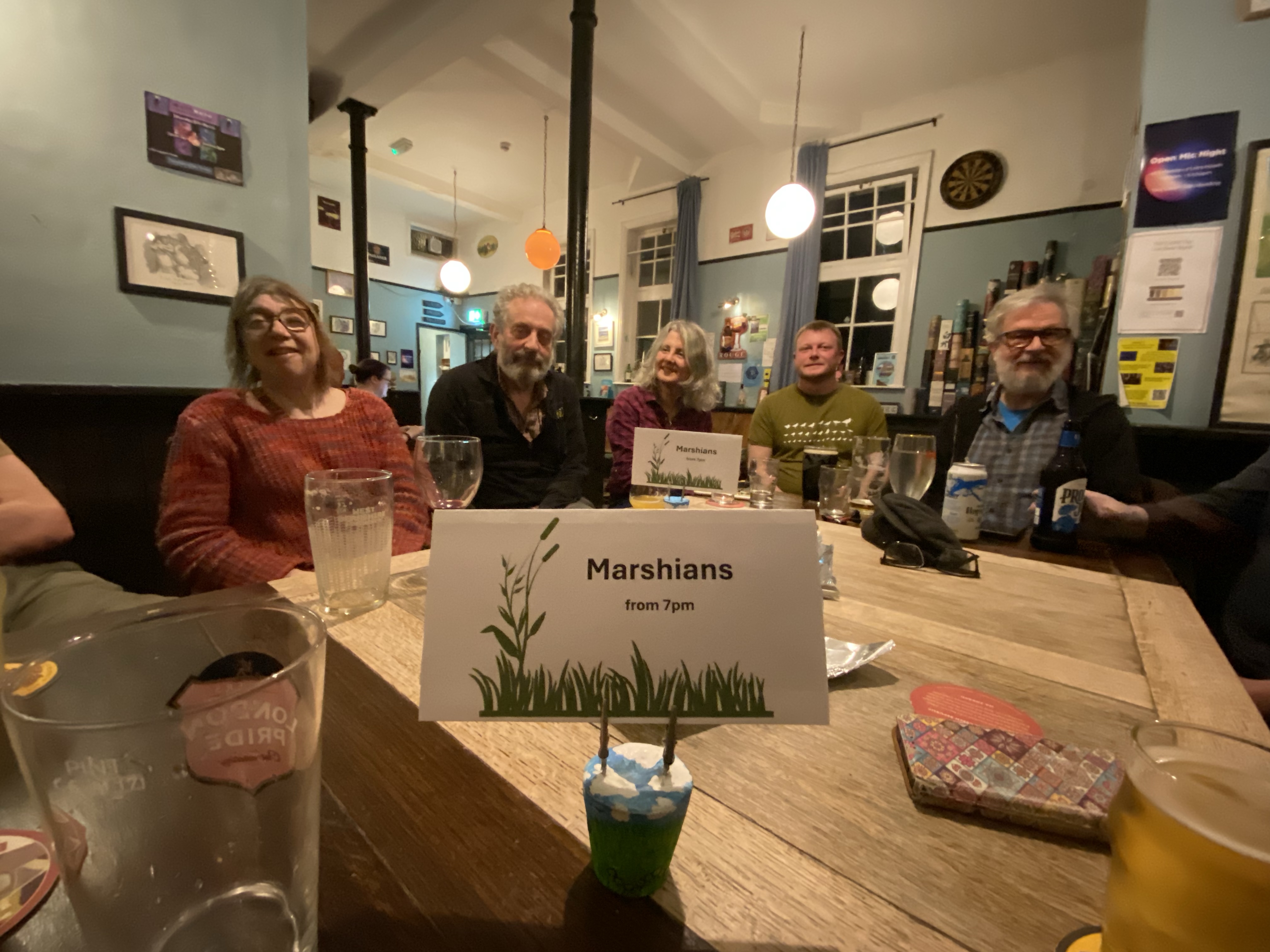 Marshians in the pub – Rural Reading